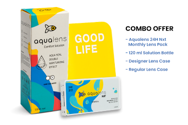 Buy Aqualens 24H NXT Eye Contact Lenses Combo Online | Aqualens